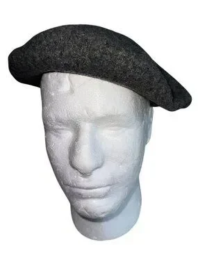 betmar | Accessories | Betmar New York Wool Beret Hat Deep Gray 0 Wool ...